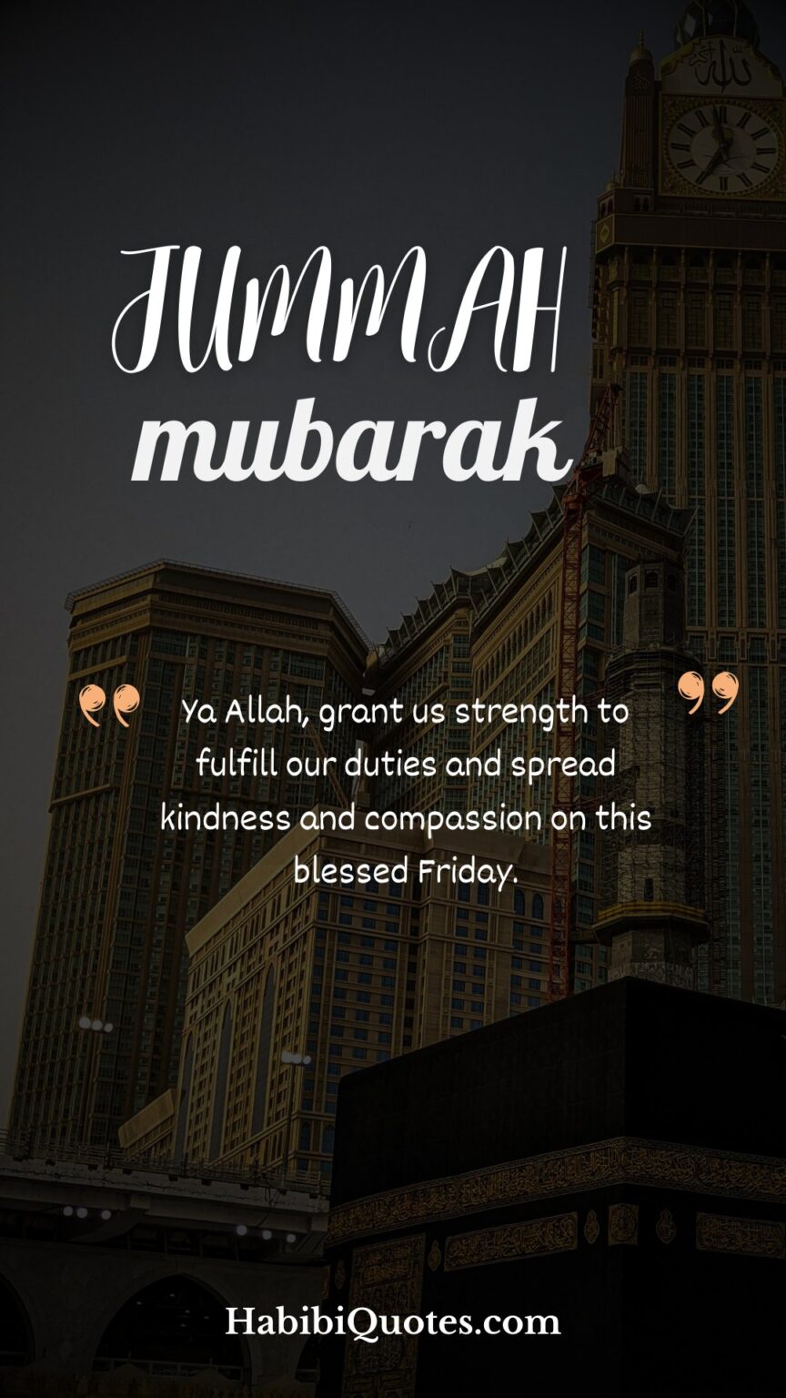 90+ Amazing Jummah Mubarak Wishes And Texts