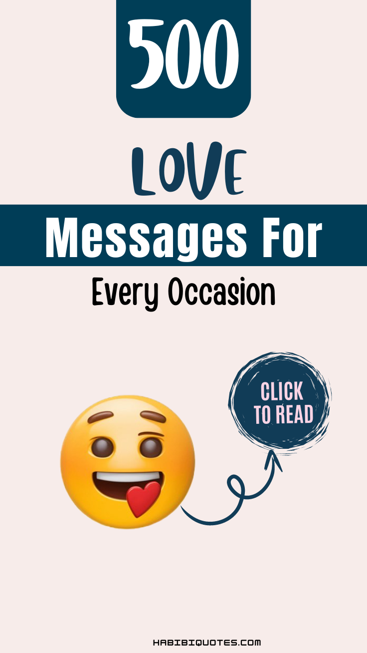 500 Amazing Love Messages