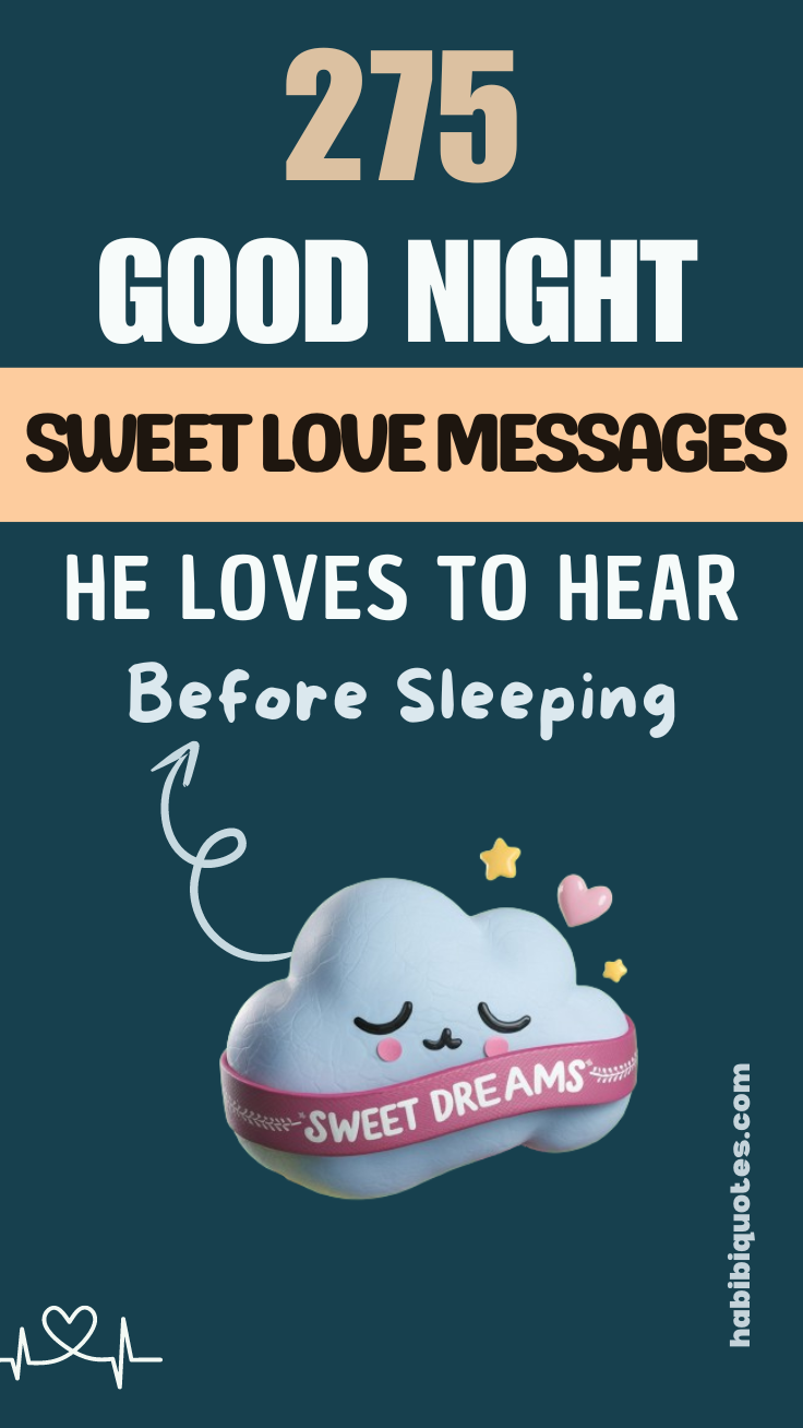 Goodnight Sweet Love Messages