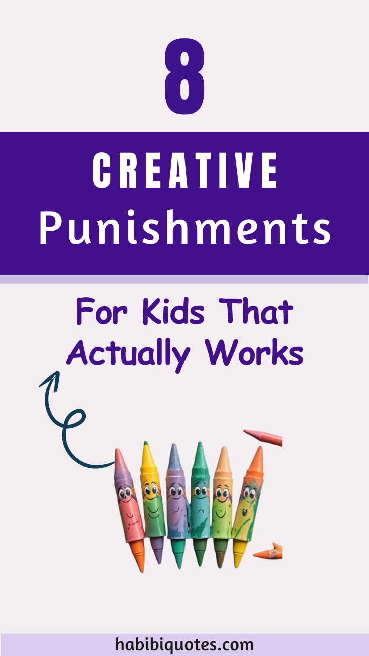 8 Creative Punishments for Kids That Actually Work