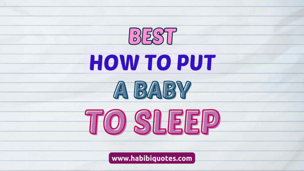 How To Put A Baby To Sleep In 16 Seconds: Tips and Tricks