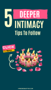 5 Best Tips for Deeper Intimacy