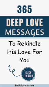 365 Amazing Deep Romantic Love Messages