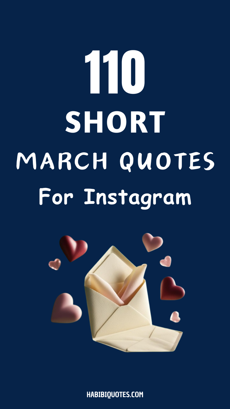 Hello March Quotes and Messages for Instagram and Letter Boards
