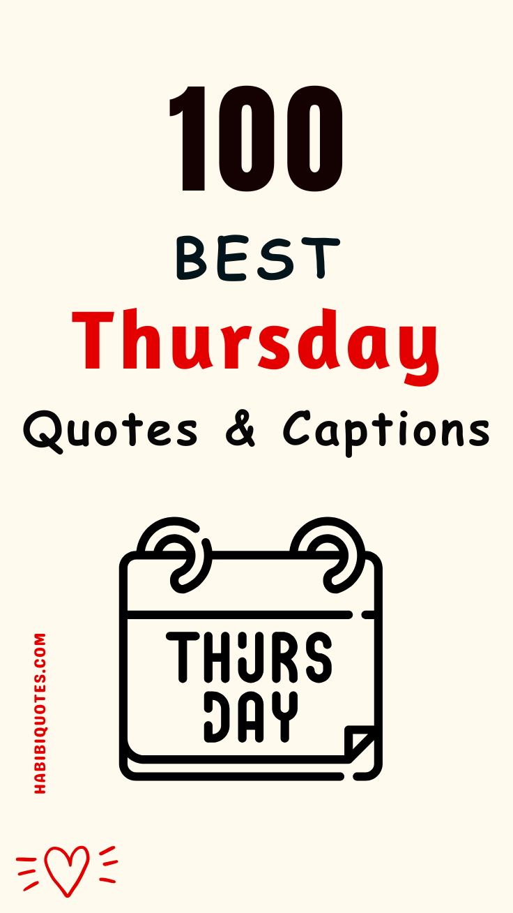 100 Best Short Thursday Quotes