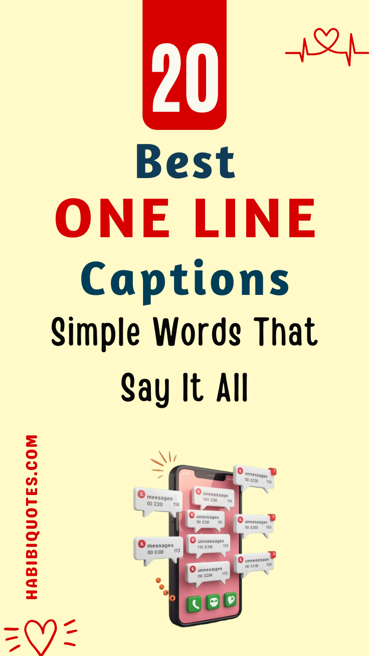 One Line Best Mood Instagram Captions And Quotes